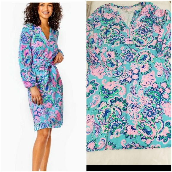 Lilly Pulitzer | Dresses | Lilly Pulitzer Kierna Dress Size Extra Large ...